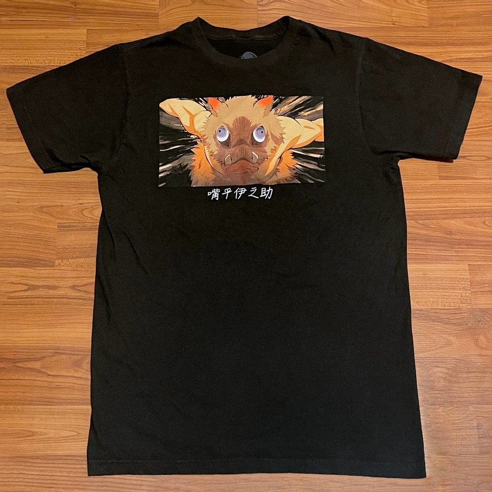 Demon Slayer Inosuke Hashibira Anime Hot Topic T-Shir… - Gem